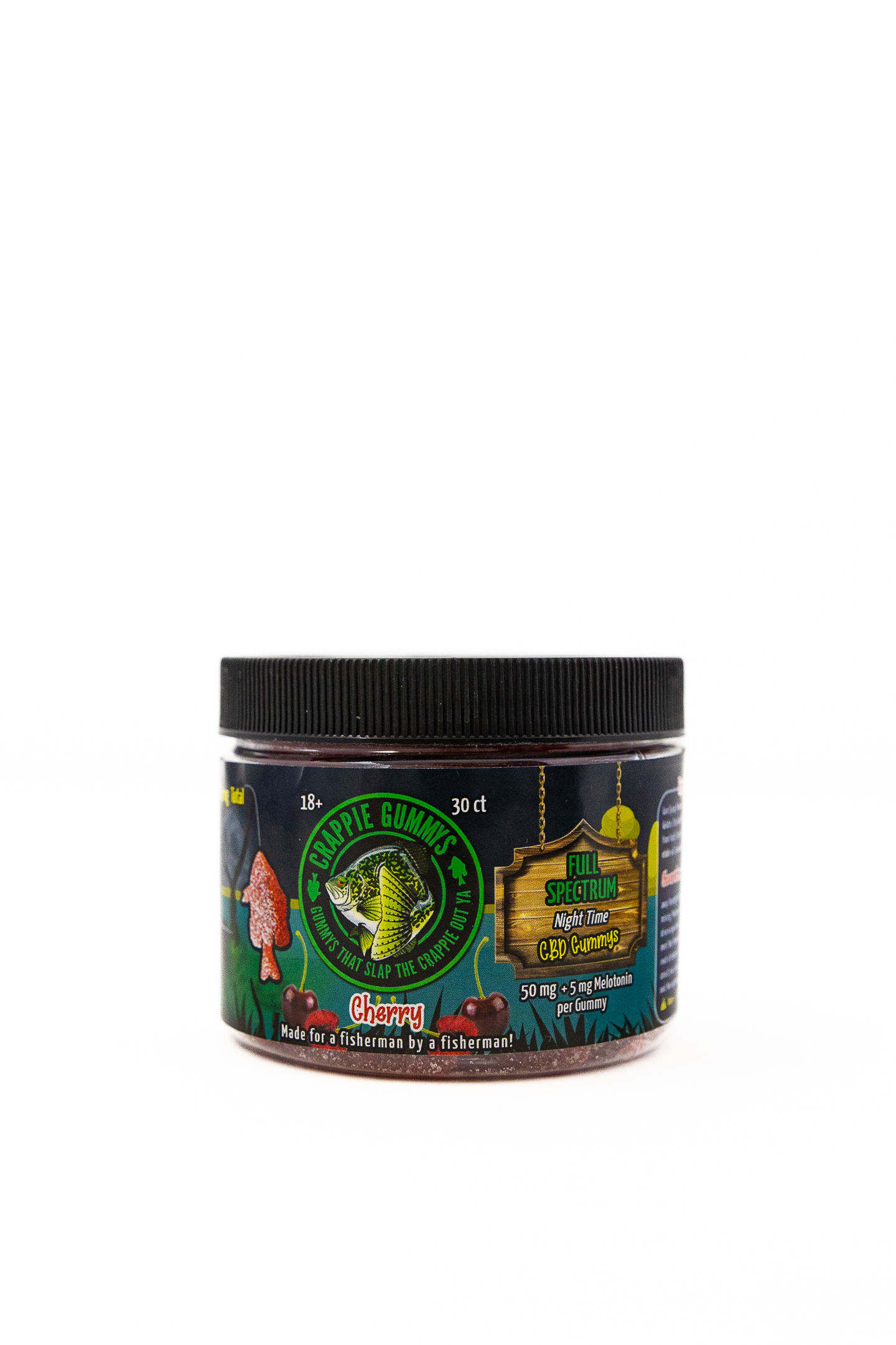 Full Spectrum – Night Time – CBD Gummies – Cherry (30/60ct) – Crappie ...